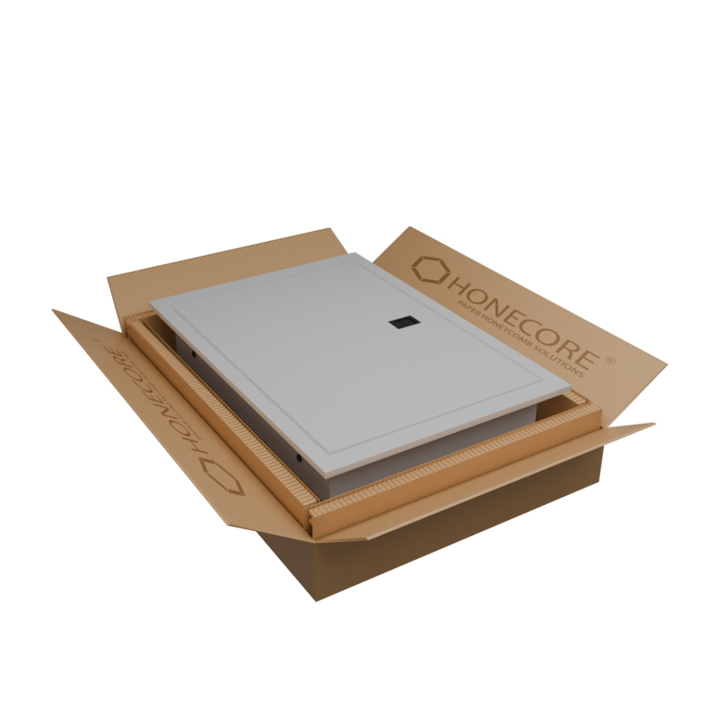 Paper Honeycomb Packaging For Control Panels | Honecore