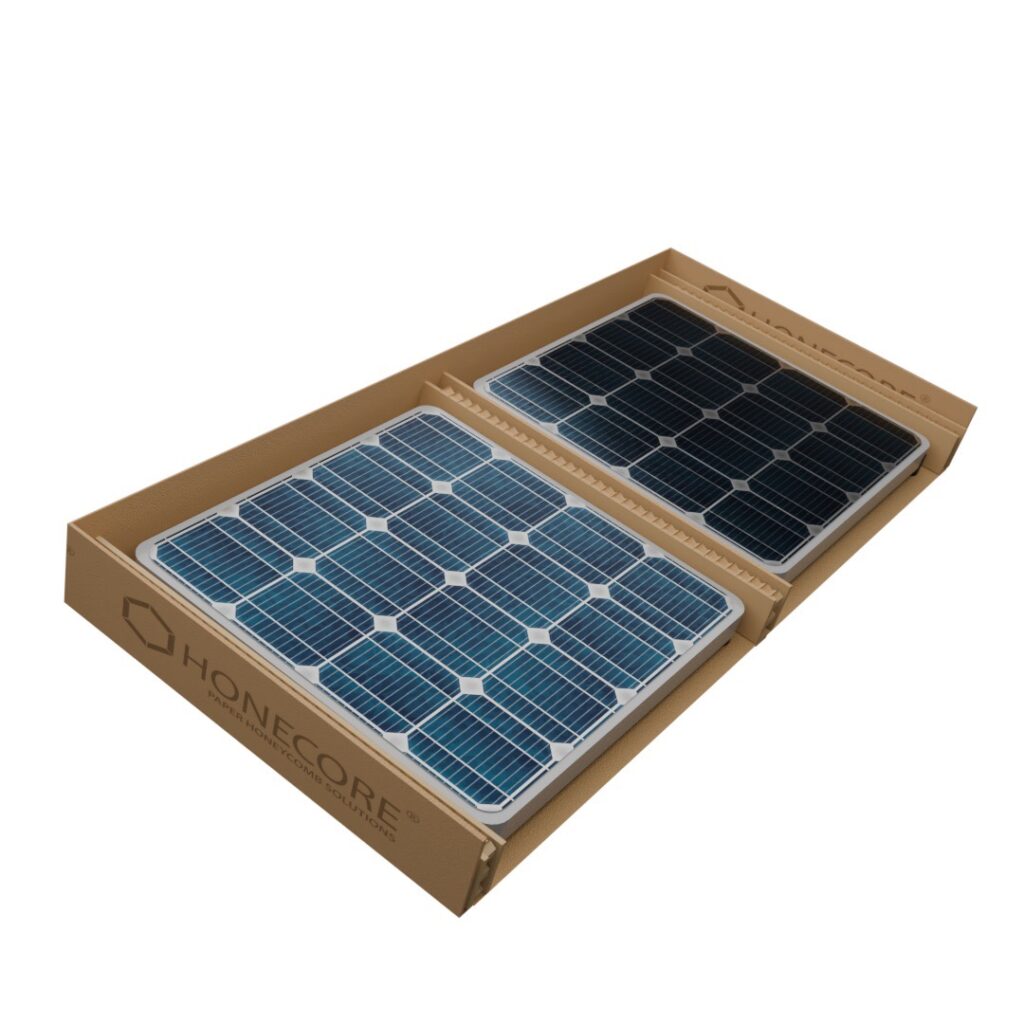 Paper Honeycomb Packaging For Solar Panels | Honecore