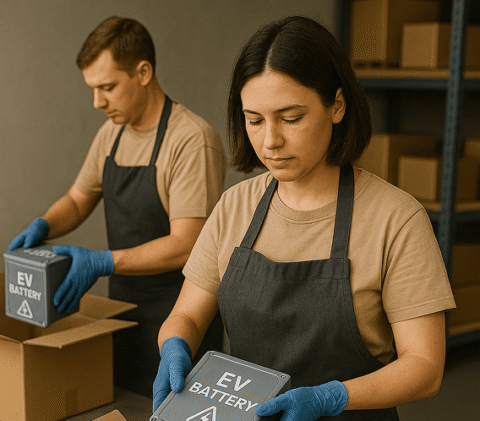 EV Battery Packaging | EV Charger Packaging | Honecore